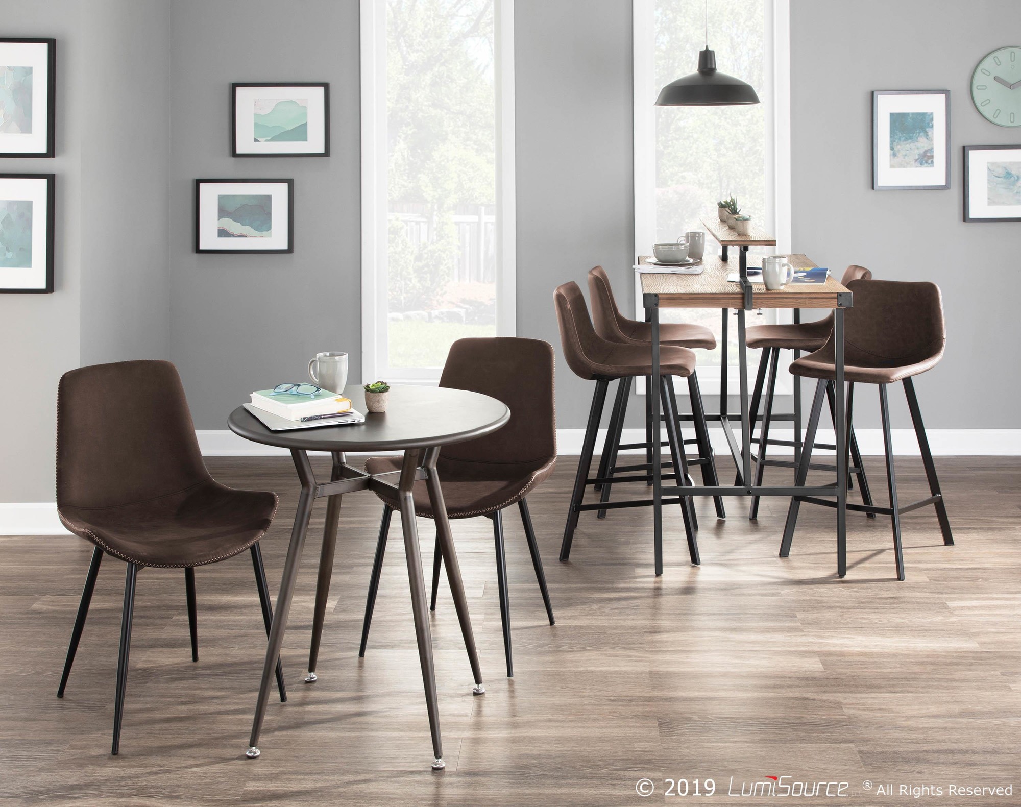 Gia Counter Table - LumiSource - Stylish Decor at Affordable Prices