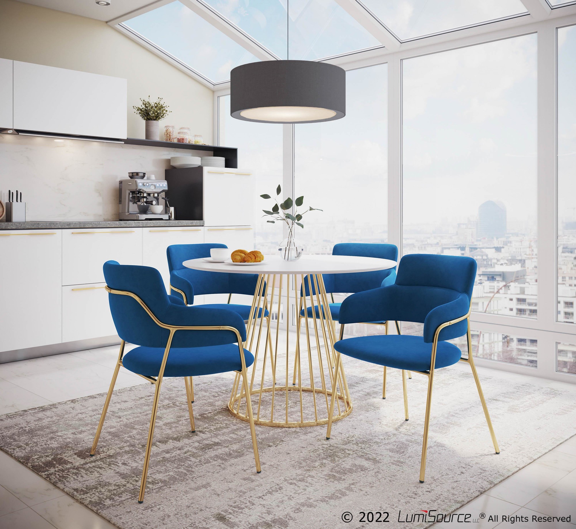 Napoli Chair - Set Of 2 - LumiSource - Stylish Decor at Affordable Prices