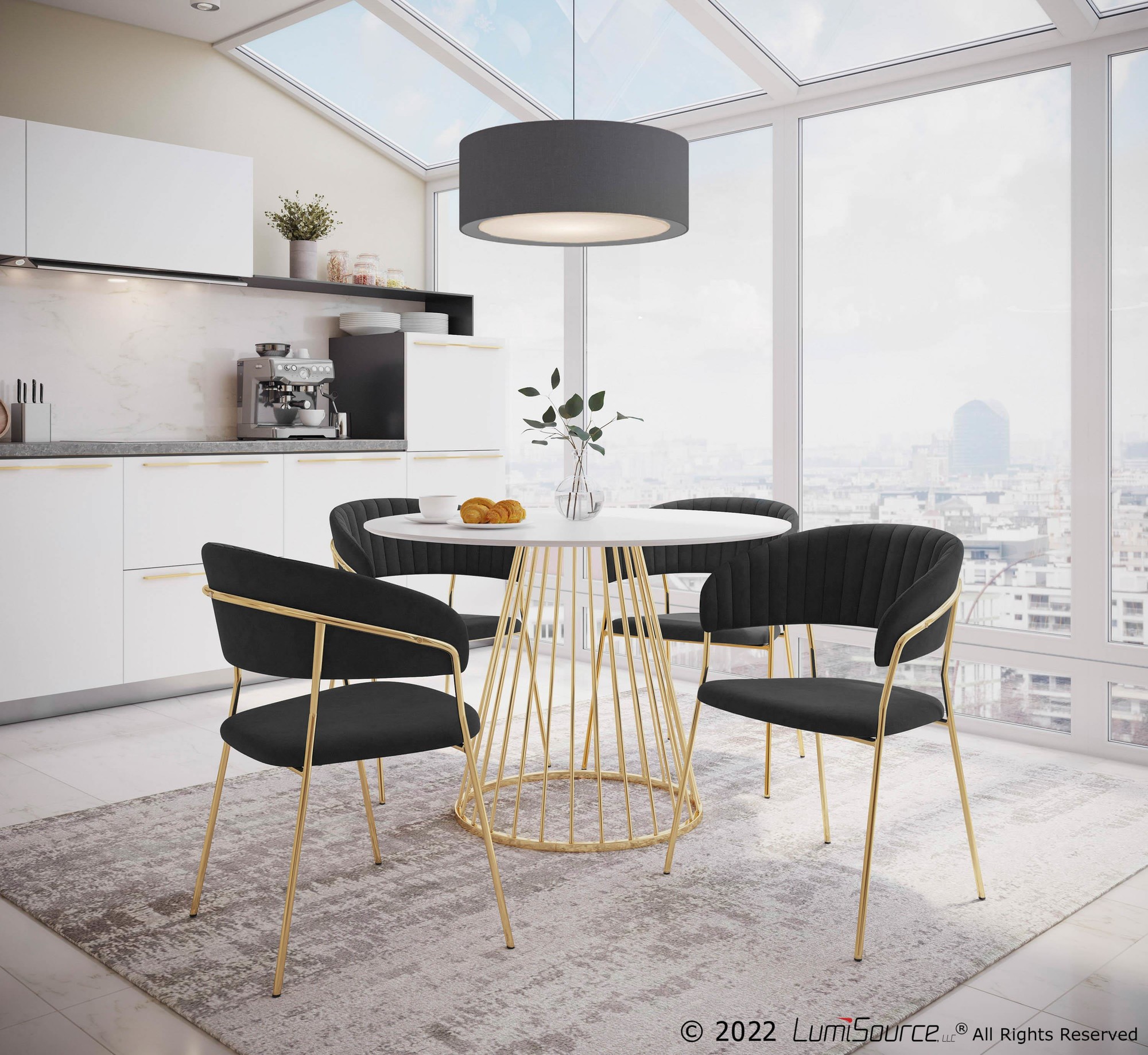 Napoli Chair - Set Of 2 - LumiSource - Stylish Decor at Affordable Prices