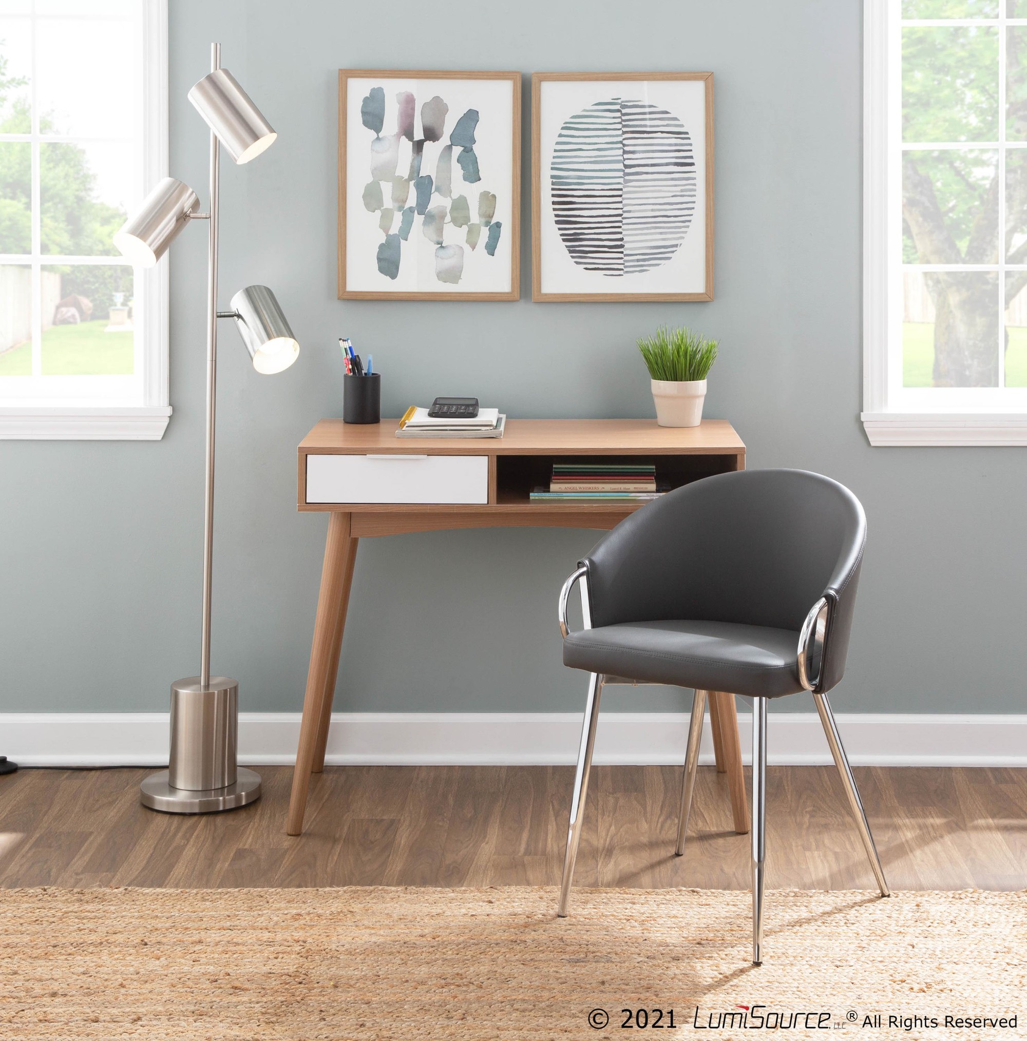 Pebble Desk - LumiSource - Stylish Decor at Affordable Prices